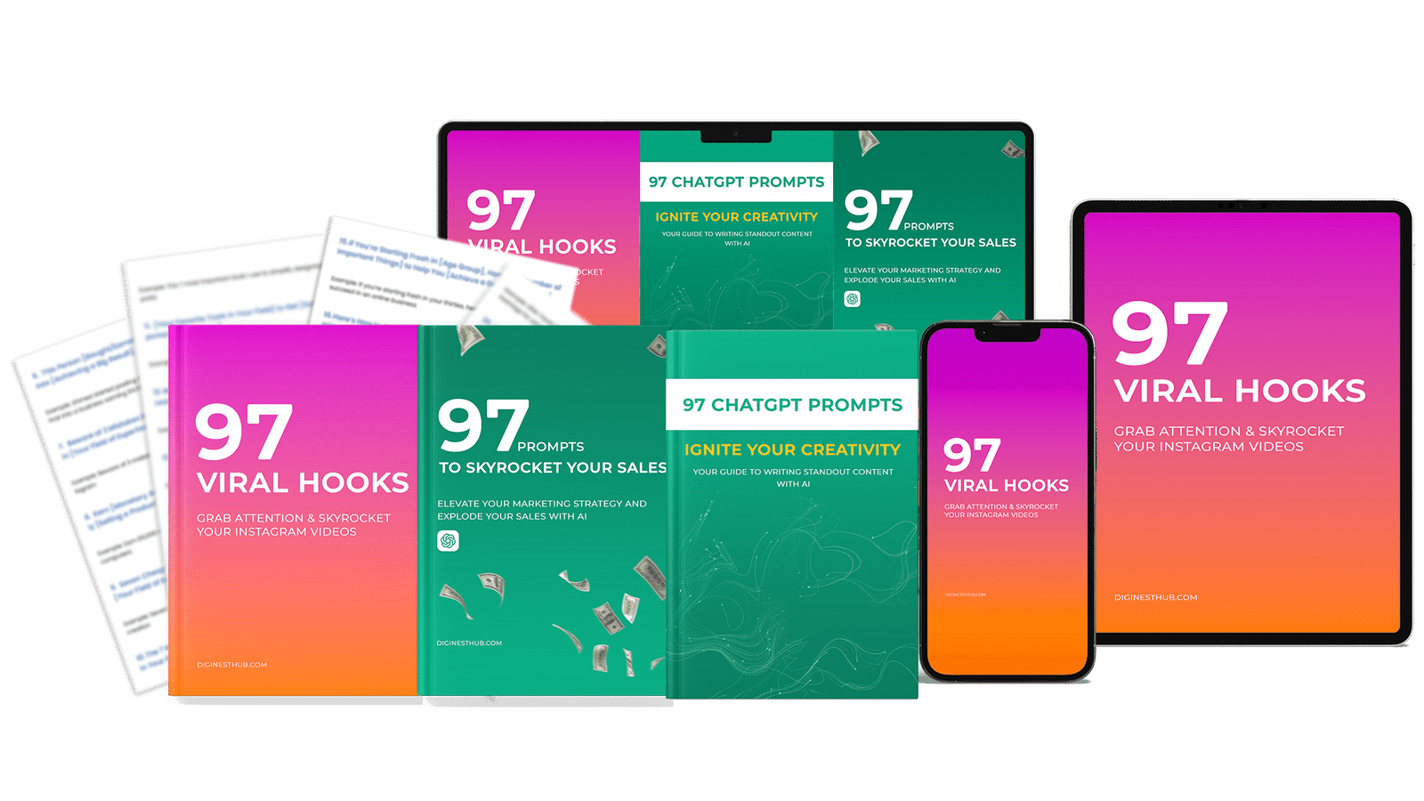 Ultimate Growth Bundle: Instagram, Sales & Creativity Powerhouse - diginesthub
